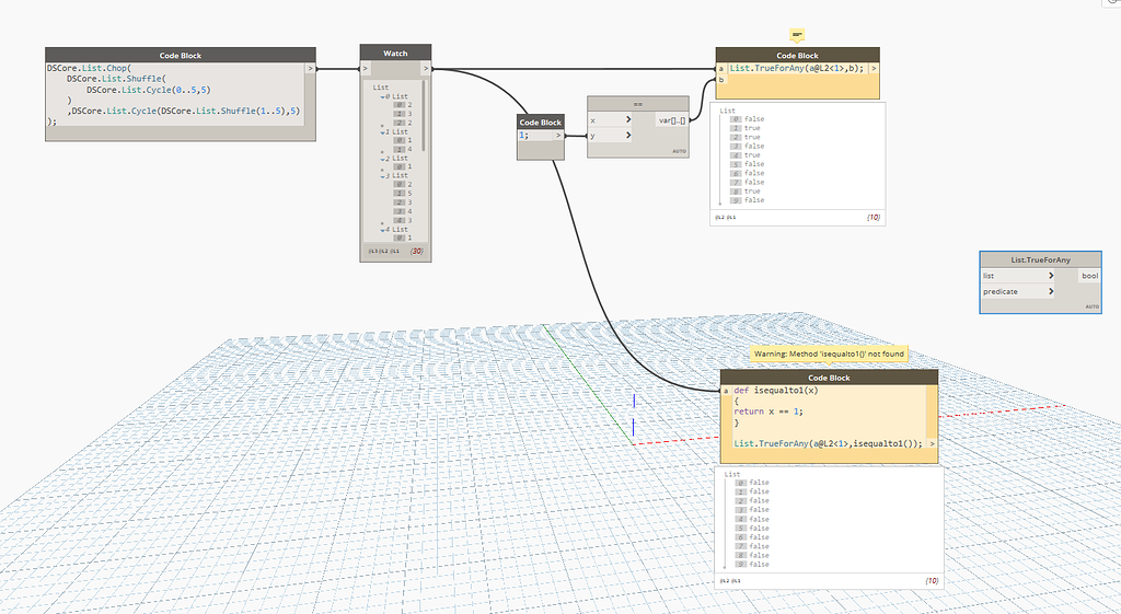 How to use defined functions as "predicate"? - DesignScript - Dynamo
