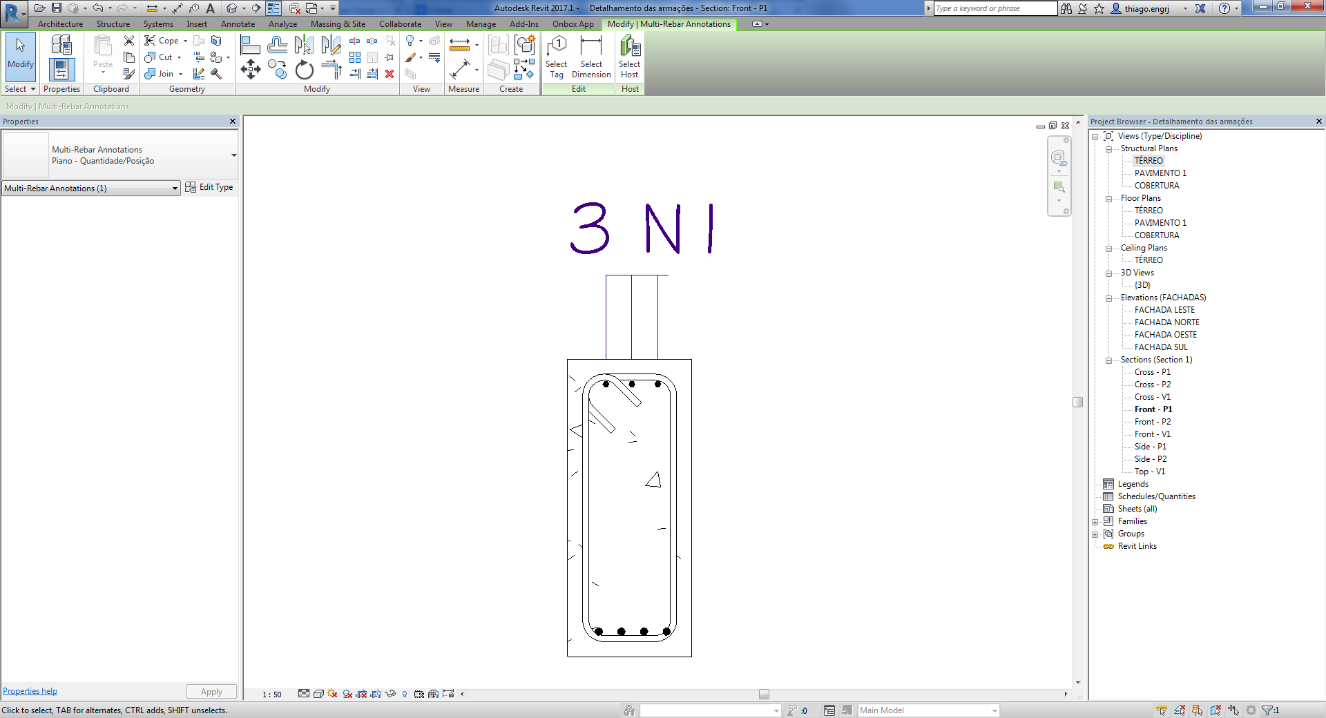 Multi Rebar Annotation Tag - Revit - Dynamo