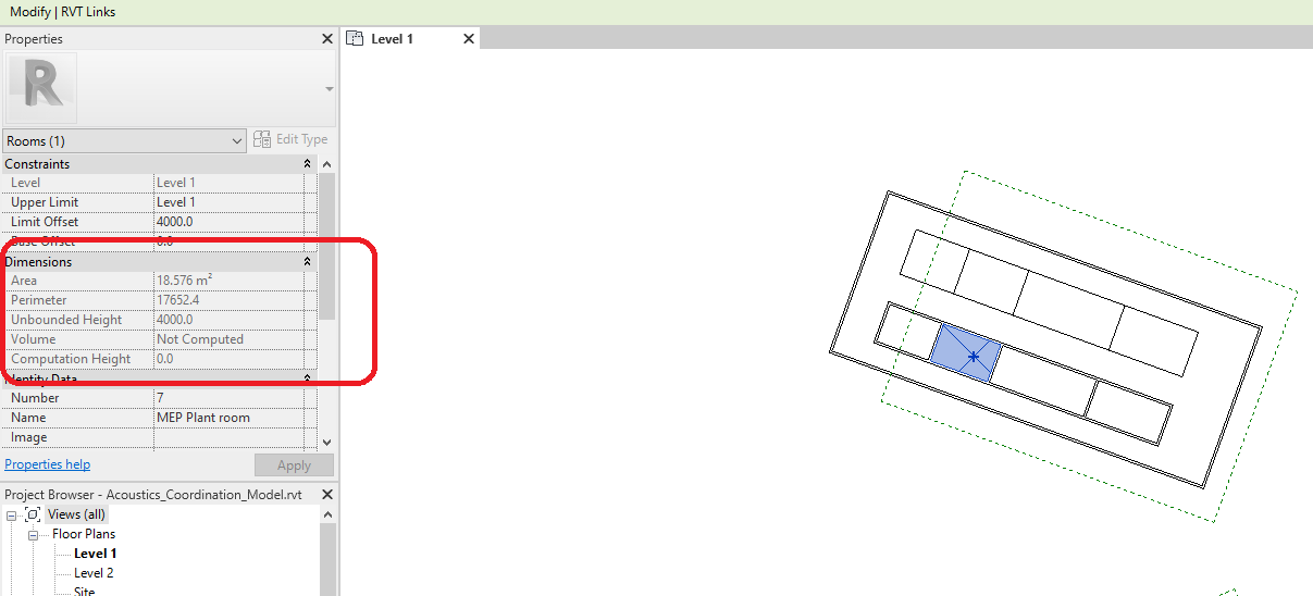 Getting linked room boundaries and edge references - Revit - Dynamo