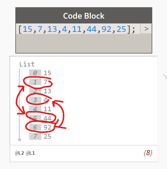 Reverse list by values - Lists-Logic - Dynamo