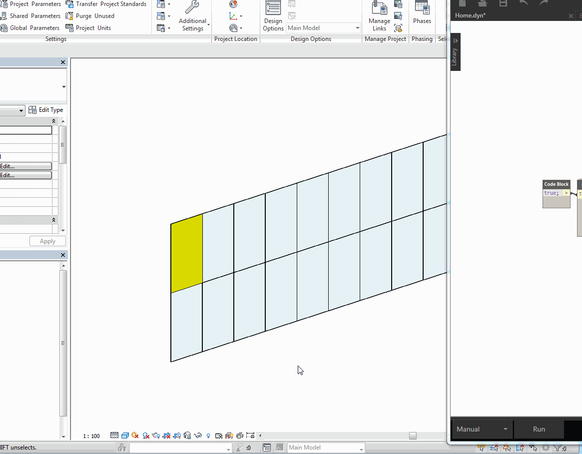 Creating random material on facade cladding - revit - Dynamo