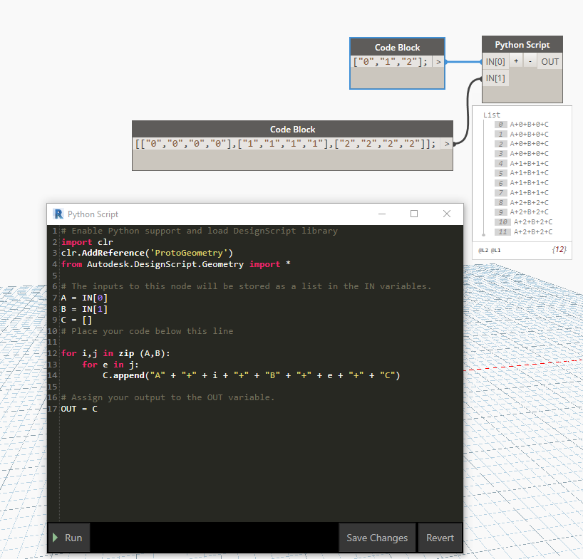 List management and create text - Lists-Logic - Dynamo