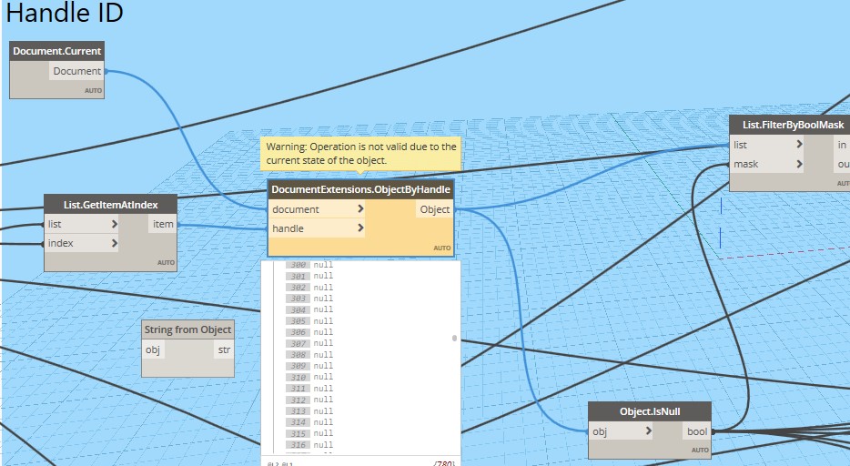 Select AutoCAD block reference by object handle - Civil 3D - Dynamo