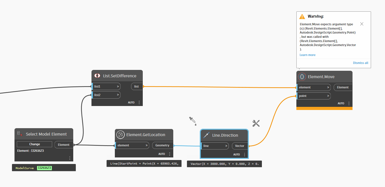 Element.Move by Orchid - Revit - Dynamo