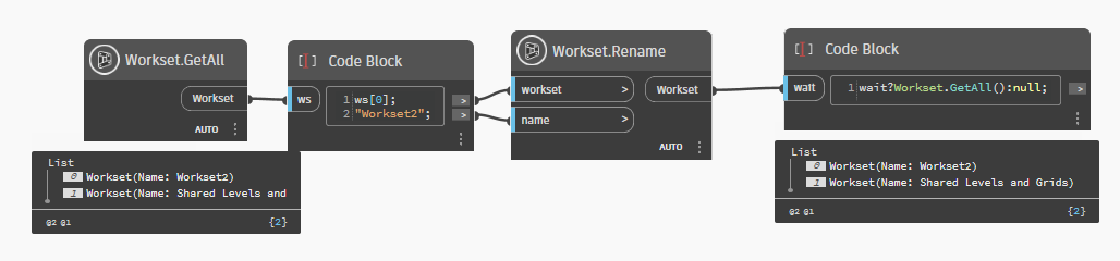 Joining two scripts, passthrough node - Revit - Dynamo