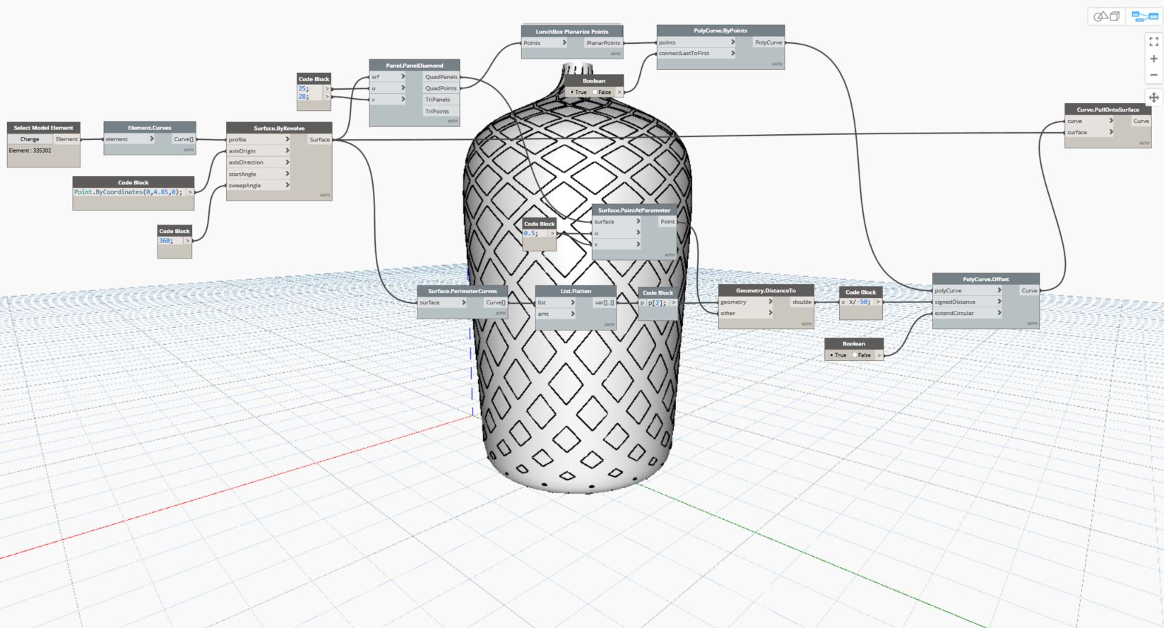 How offset not planar curve? - Geometry - Dynamo