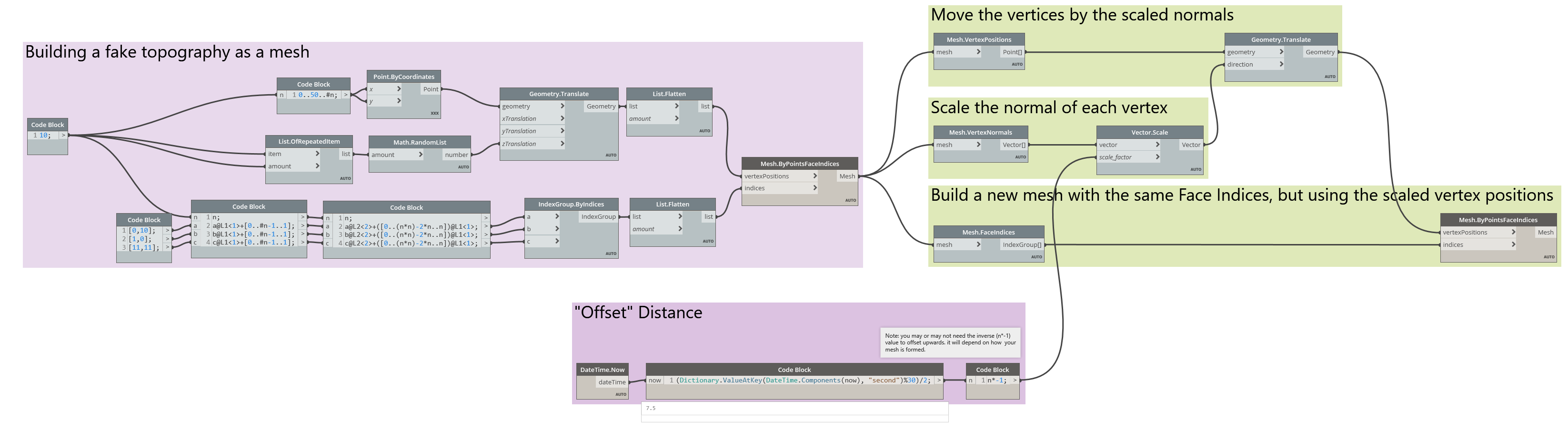 Offset Topography - Revit - Dynamo