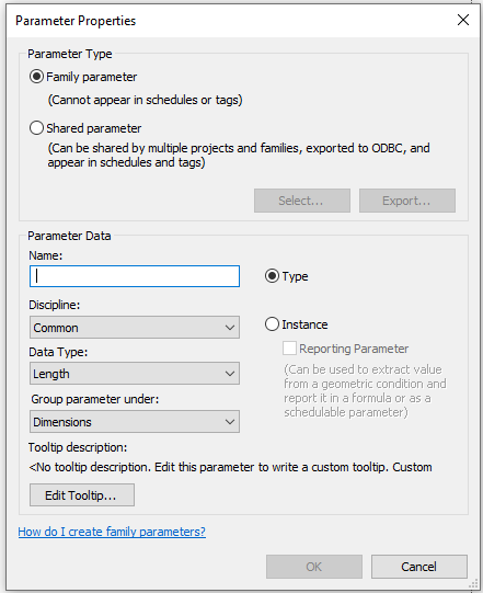 How do I define a family parameter in RevitAPI 2023 using python block in DesignScript ...