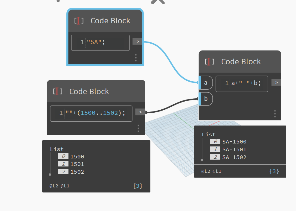 How to join a particular string to all the members of list - Developers - Dynamo