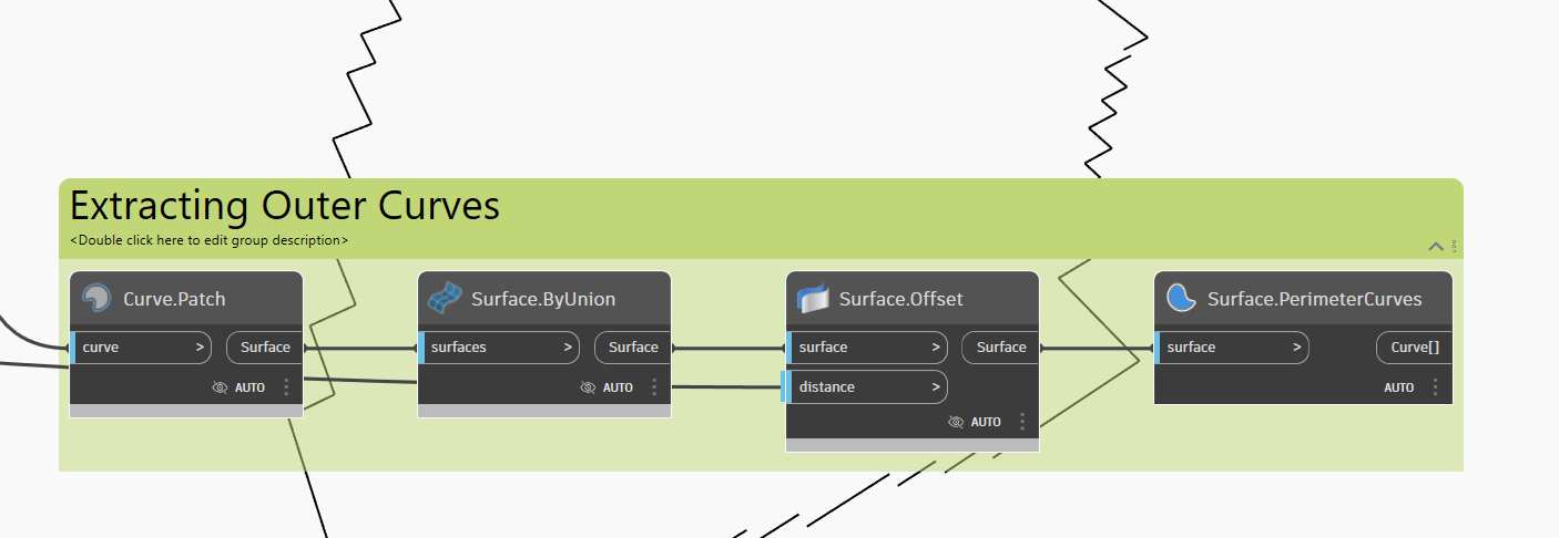 Surface extracting Outer perimeter lines - Revit - Dynamo