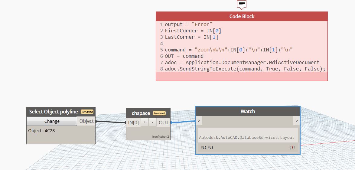 How can it be used ? Command: _chspace - Civil 3D - Dynamo