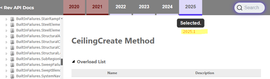 New Website for Searching Revit API Documentation | revapidocs.com - Share - Dynamo