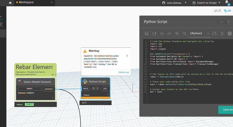 Placing Bending Details in Revit using Dynamo - Revit - Dynamo