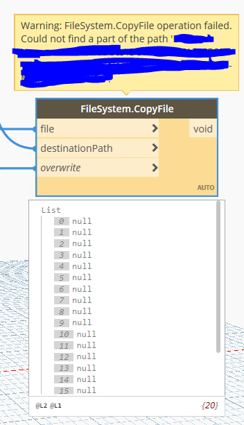Warning: FileSystem.CopyFile operation failed. Could not find a part of the path - Revit - Dynamo
