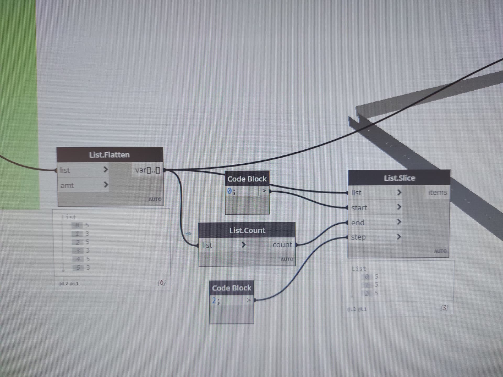 Slice list by a step - Revit - Dynamo