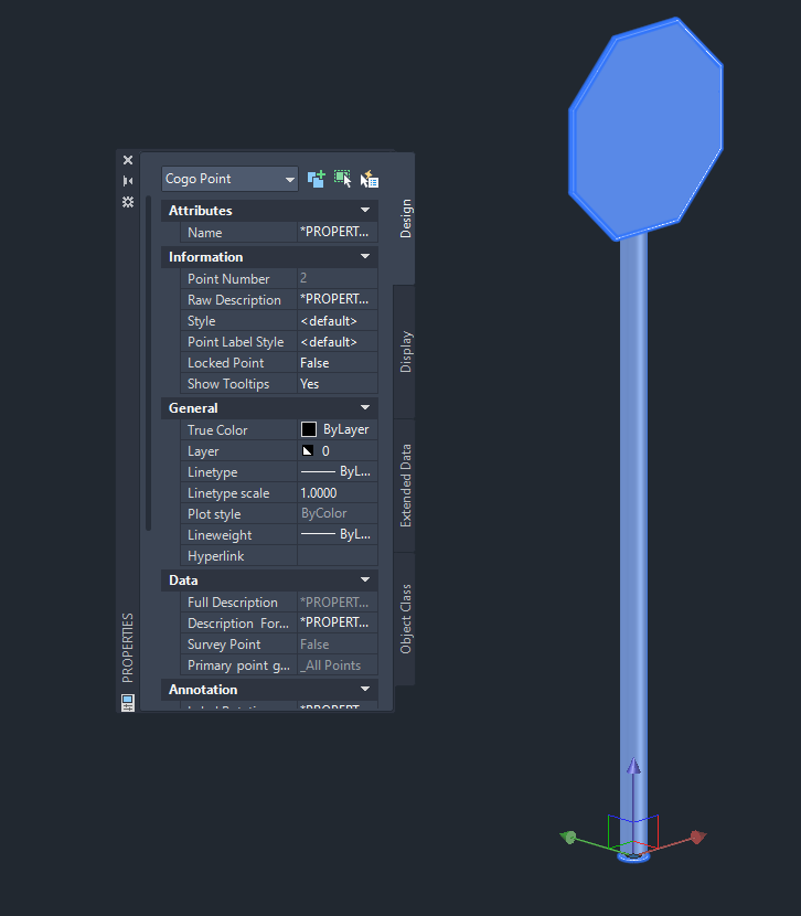 Problem Wireframe in block cogo point - Civil 3D - Dynamo Problem Wireframe in block cogo point - Civil 3D - Dynamo