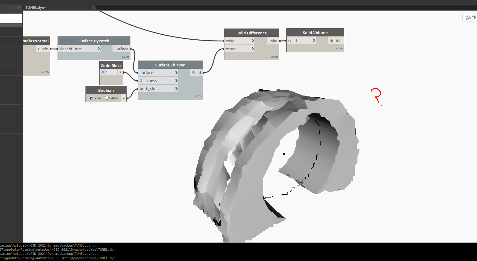 Geometry distortion..? - Civil 3D - Dynamo