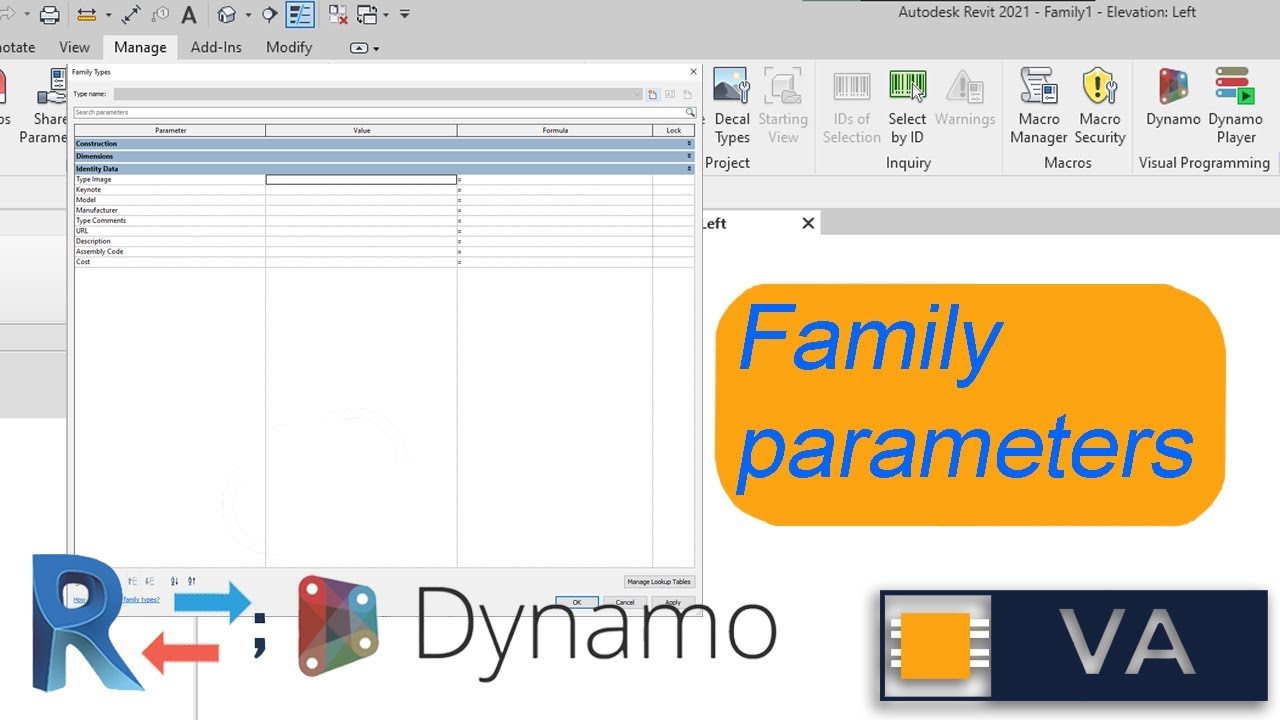 Create Family Type Parameter Possible? - Revit - Dynamo