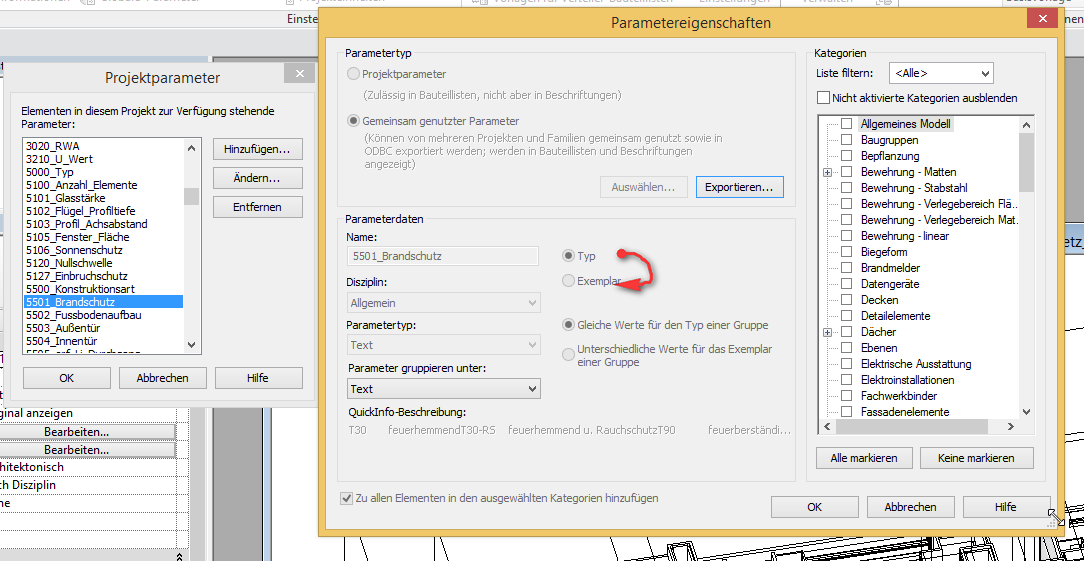 Chande Parameter from type to instance - Dynamo