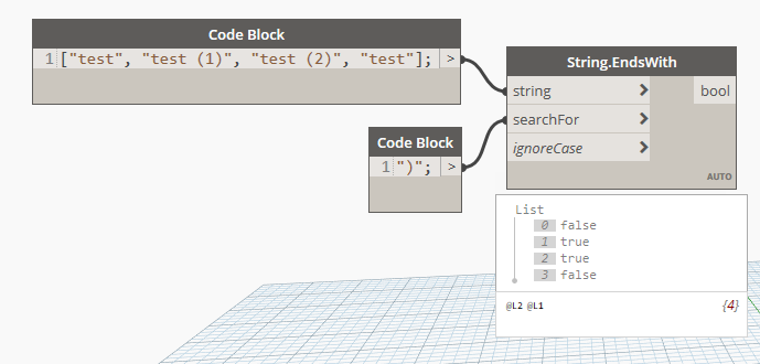 Using Wildcards in String Inspecting - Revit - Dynamo