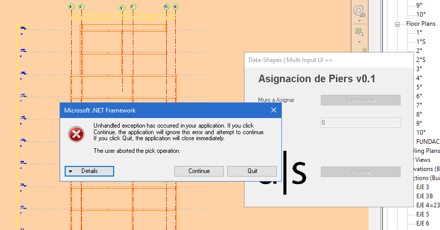 Data-Shapes Error - Dynamo