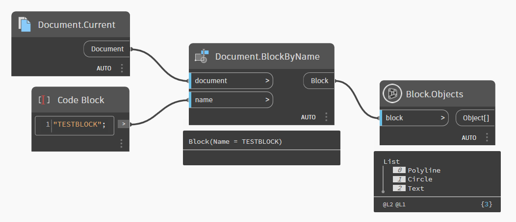 Select object nested in block reference - Civil 3D - Dynamo