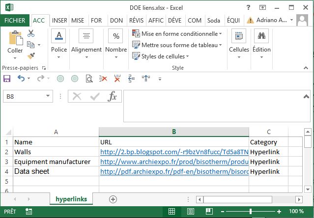 Add Hyperlinks To Navisworks Objects Using An Excel Database Faq Dynamo