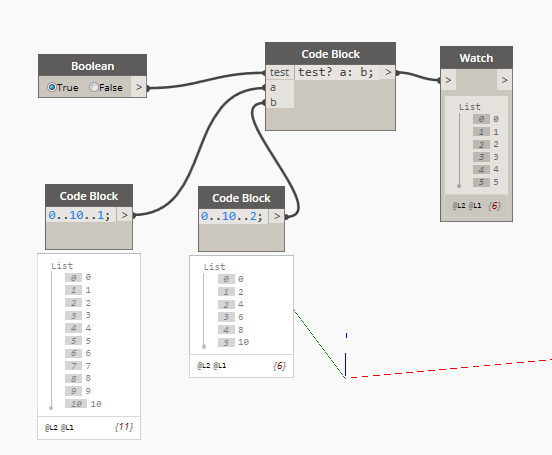 Code block bug: if true a, else b - returns shortest list - dynamo - Dynamo