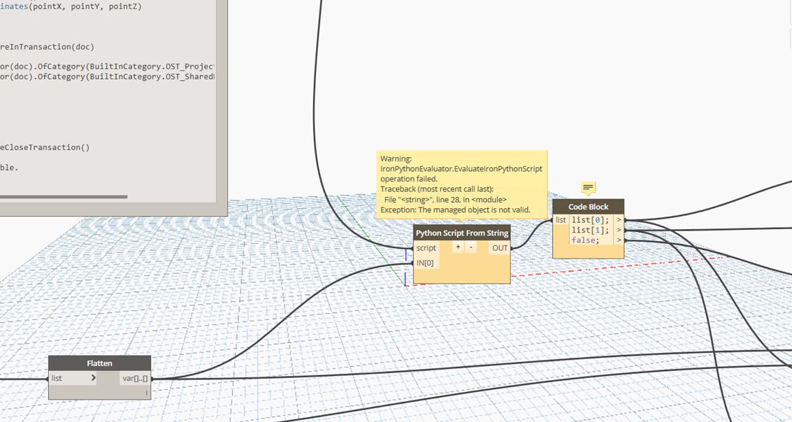 PBP / SP Value via Background Open - Packages - Dynamo