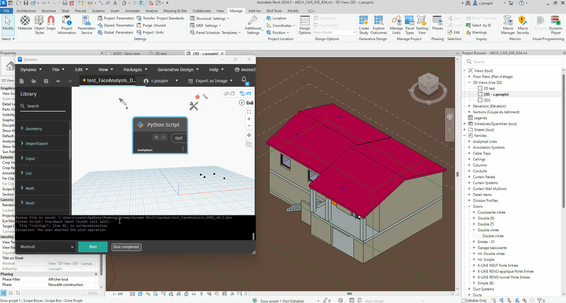 FaceAnalysisDisplay In Python - Developers - Dynamo