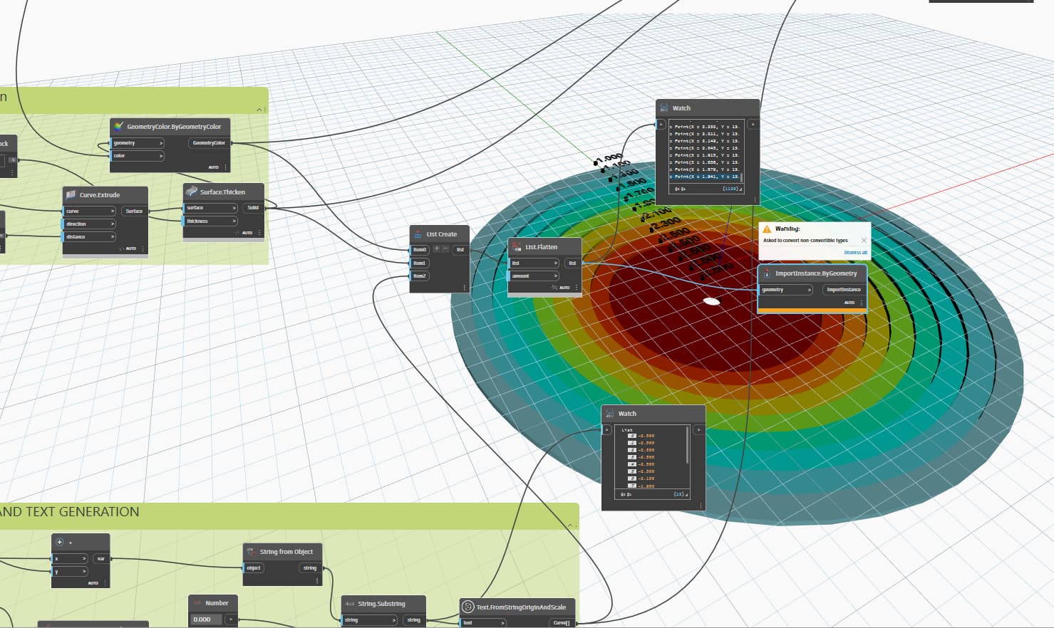 Colored Dynamo model import into REVIT - Revit - Dynamo