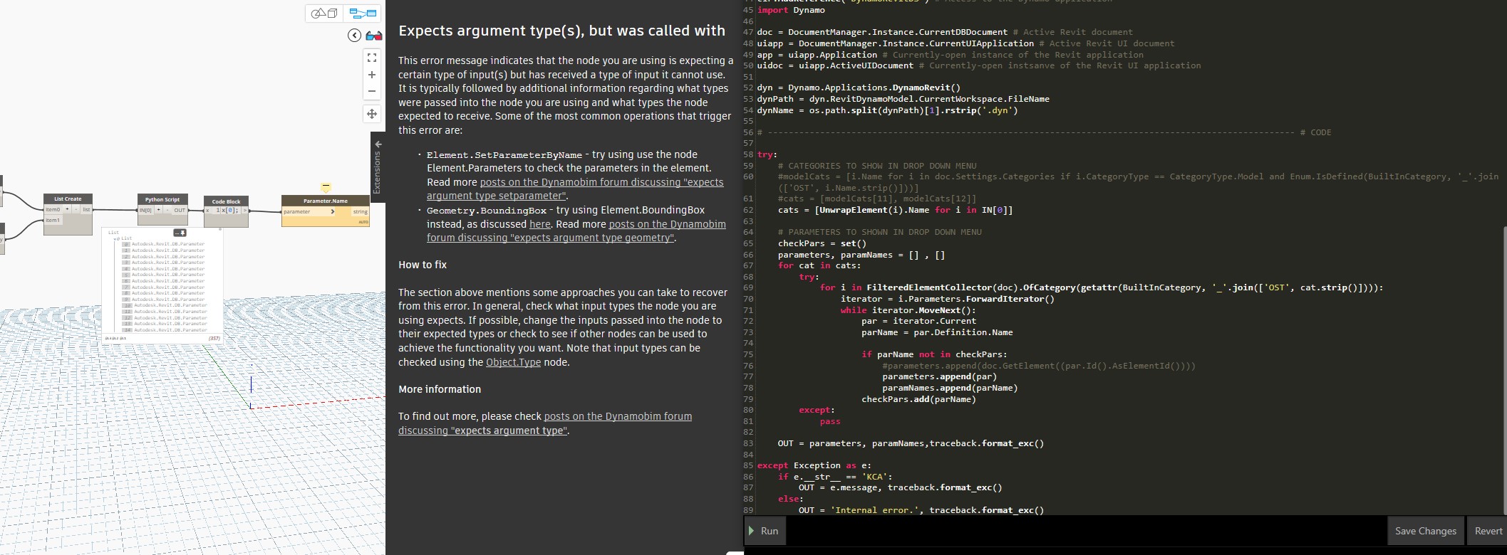 Wrap db.parameter for dynamo - Revit - Dynamo