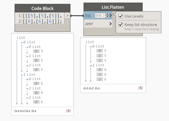 How to deconstruct list like this? - Dynamo