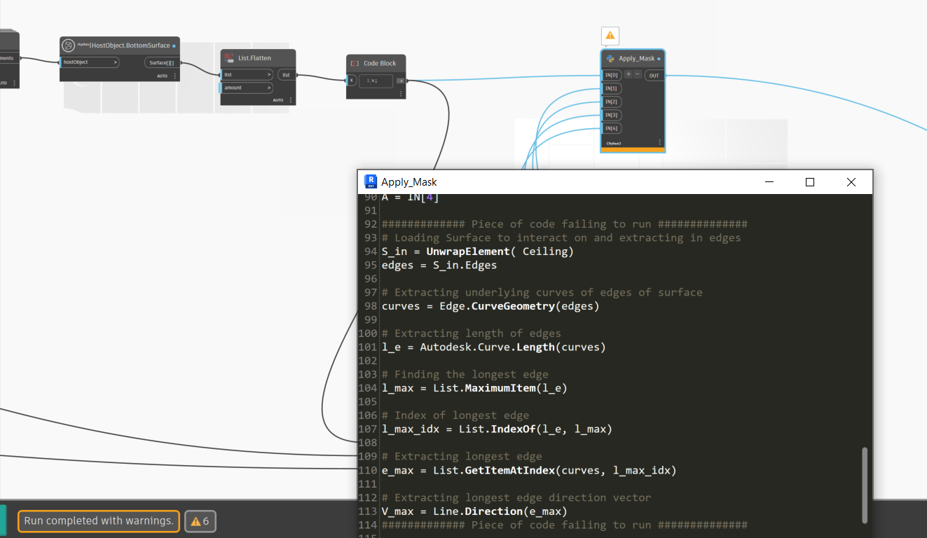 Error In Python Script Running Edge Modules Instance Property Must Be