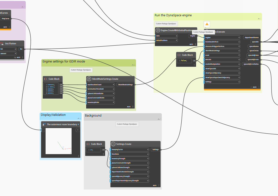 Data type of Output nodes is not supported - Generative Design - Dynamo