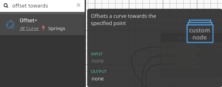 Offset Point Toward Another Point - Dynamo