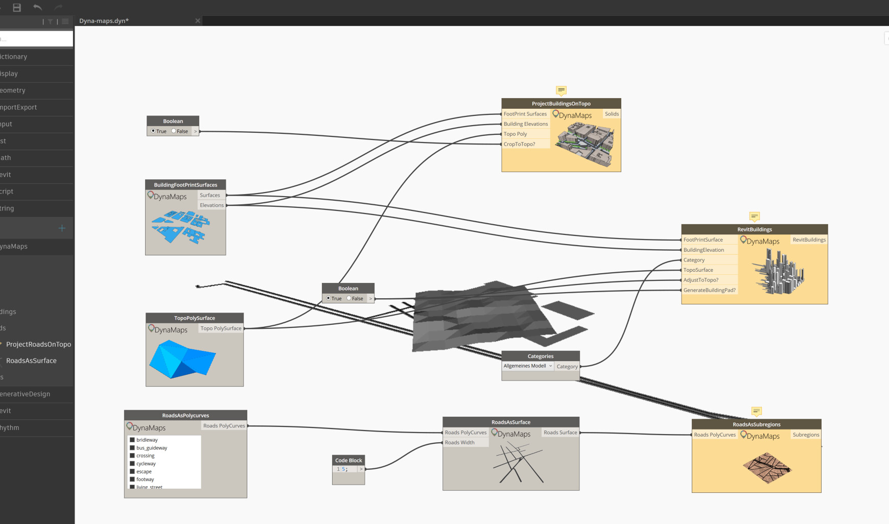 Dynamaps ProjectBuildingOnTopo does not work for specific location ...