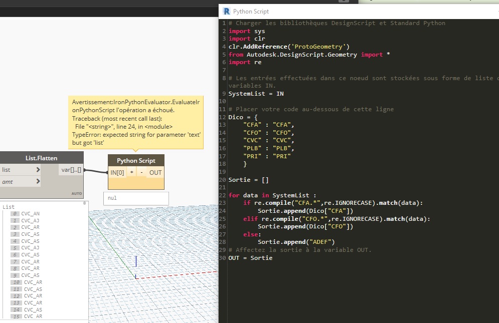 Creation Of A List Typeerror Expected String For Parameter Text