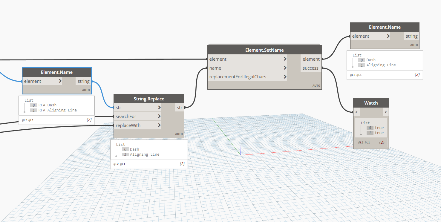 Remove Revit Line Pattern Prefix - Revit - Dynamo