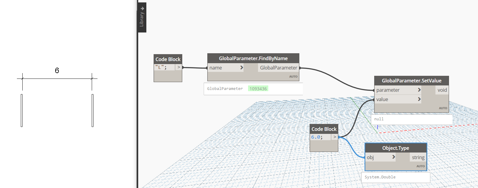 Set Global Parameter Not Working Dynamo