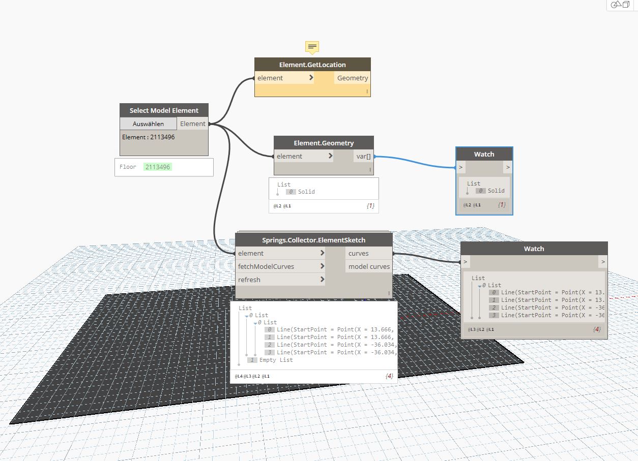 Move floor in Dynamo - Dynamo