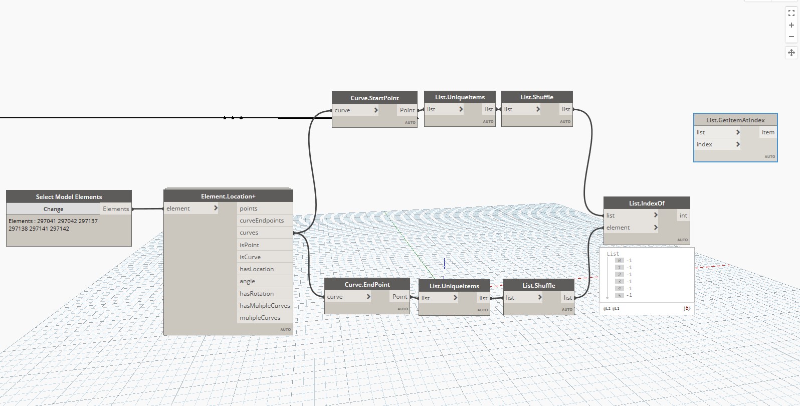 Combine lines to find the endpoint - Revit - Dynamo