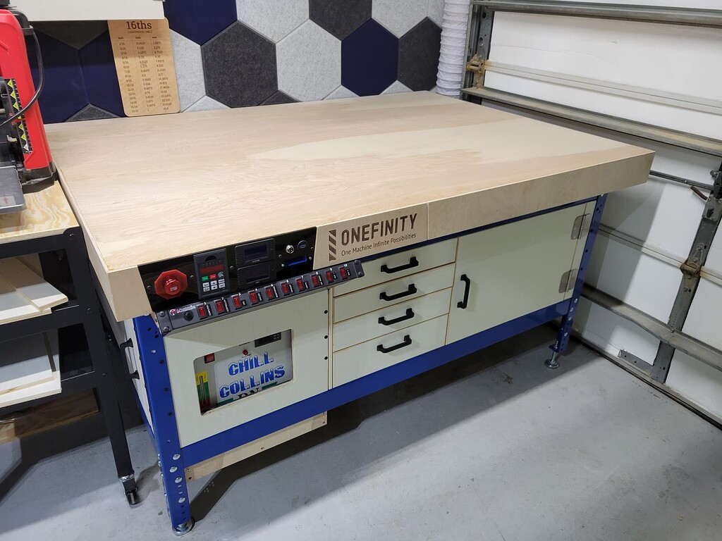 X-50 Journeyman table, built and ready for action - Machine Setups ...