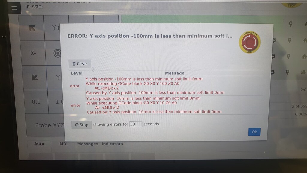 First time homing errors - Onefinity CNC Forum