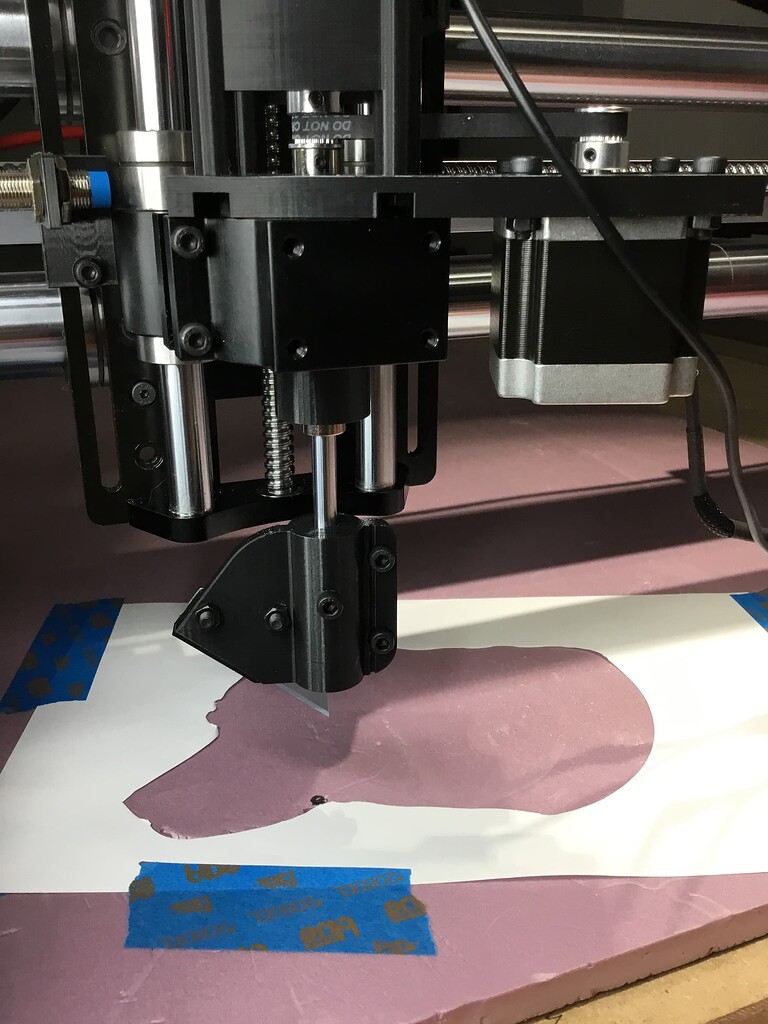 Masso G3 build - Tangential knife success with Sheetcam - Aftermarket Controllers (Advanced ...