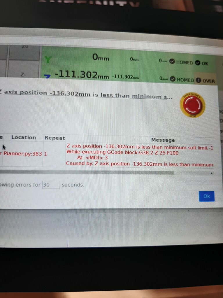 What settings should I change from running the laser to back to using the router - Controller ...