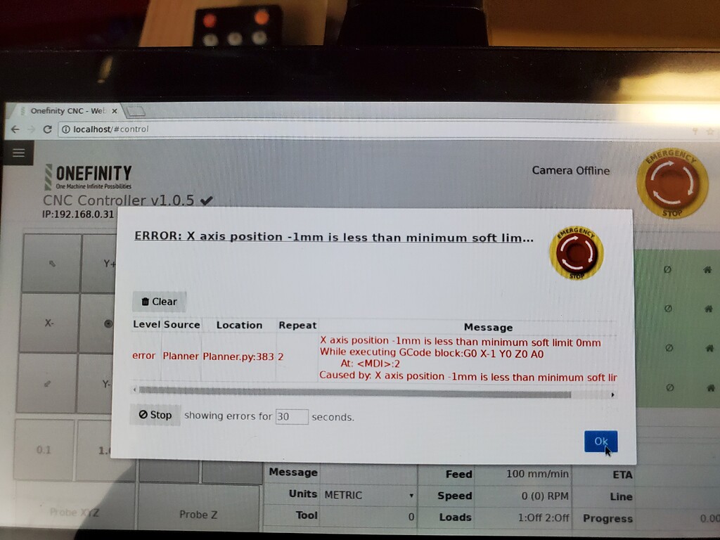 Homing problems - Troubleshooting (X35/X50) - Onefinity CNC Forum