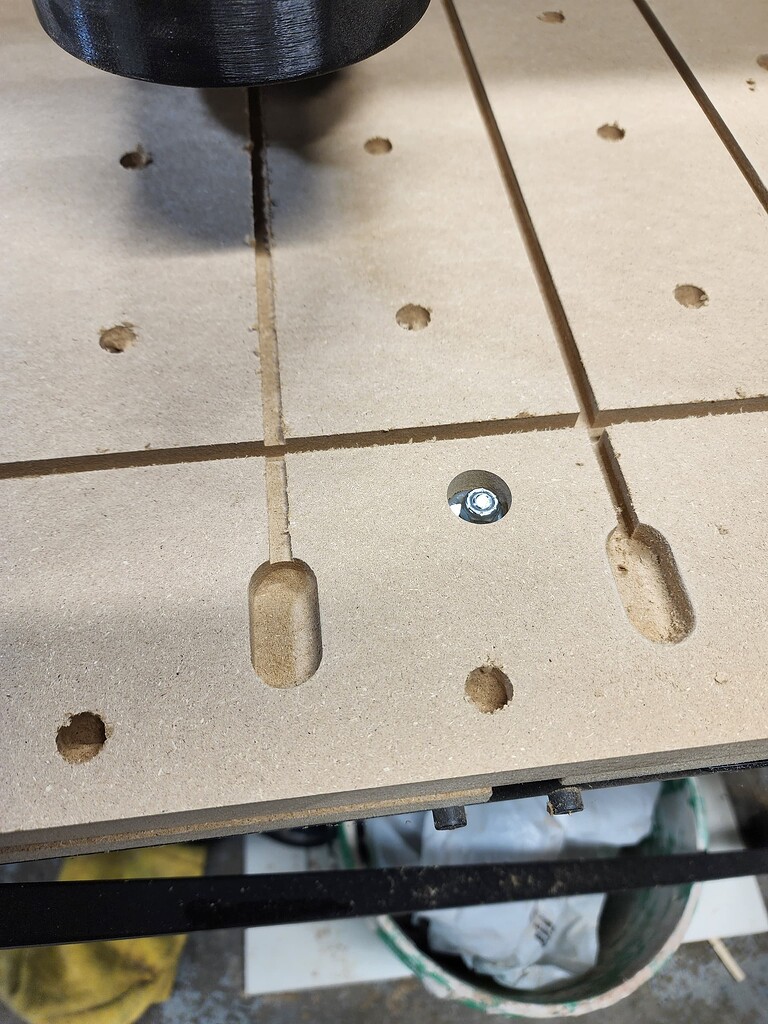 Matchfit spoilboard - X Axis Soft Alarm - Machines (Elite W/ Masso) - Onefinity CNC Forum