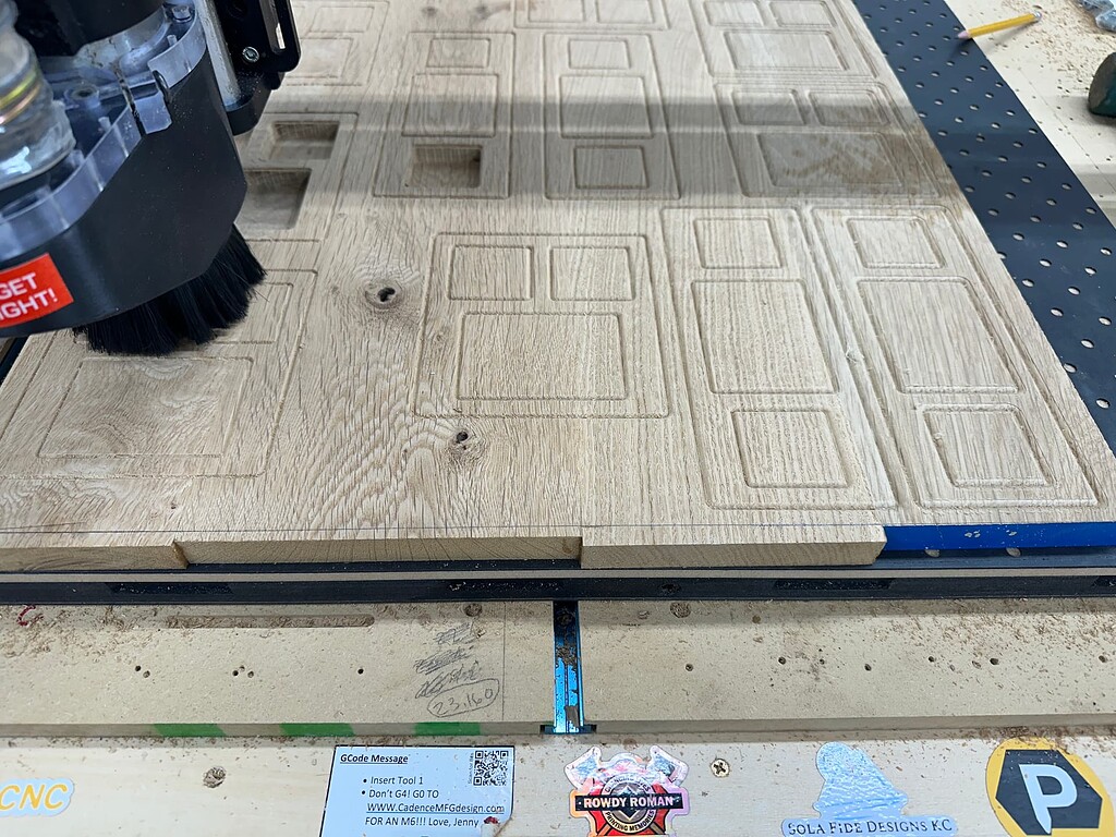 Depth of Cut Variance across panel - Troubleshooting (Elite Series) - Onefinity CNC Forum