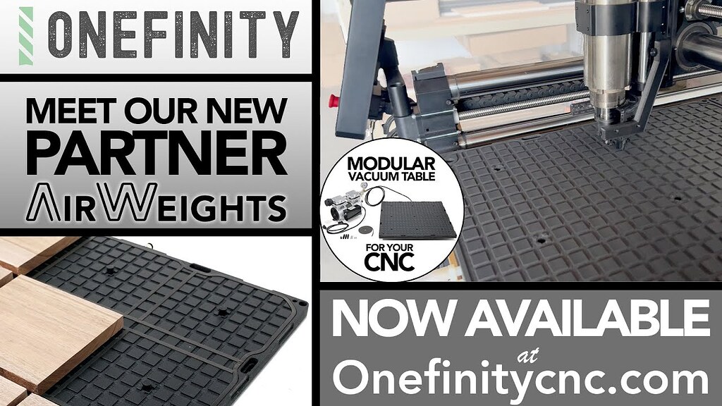 Onefinity and AirWeights announce a new partnership. The ultimate ...